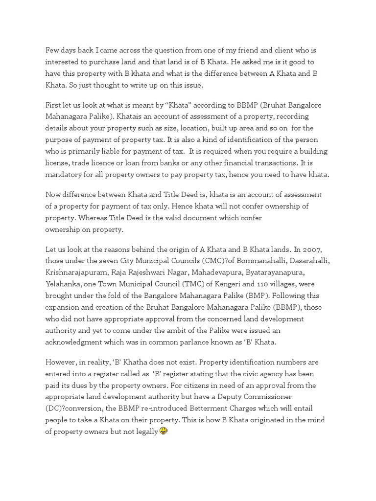 Bda, Bmrda | Download Free PDF | Ownership | Property Tax