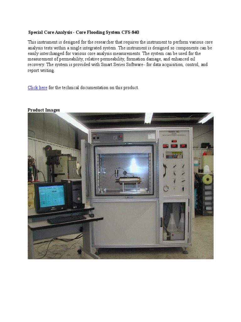 Special Core Analysis | PDF | Adsorption | Mass Spectrometry