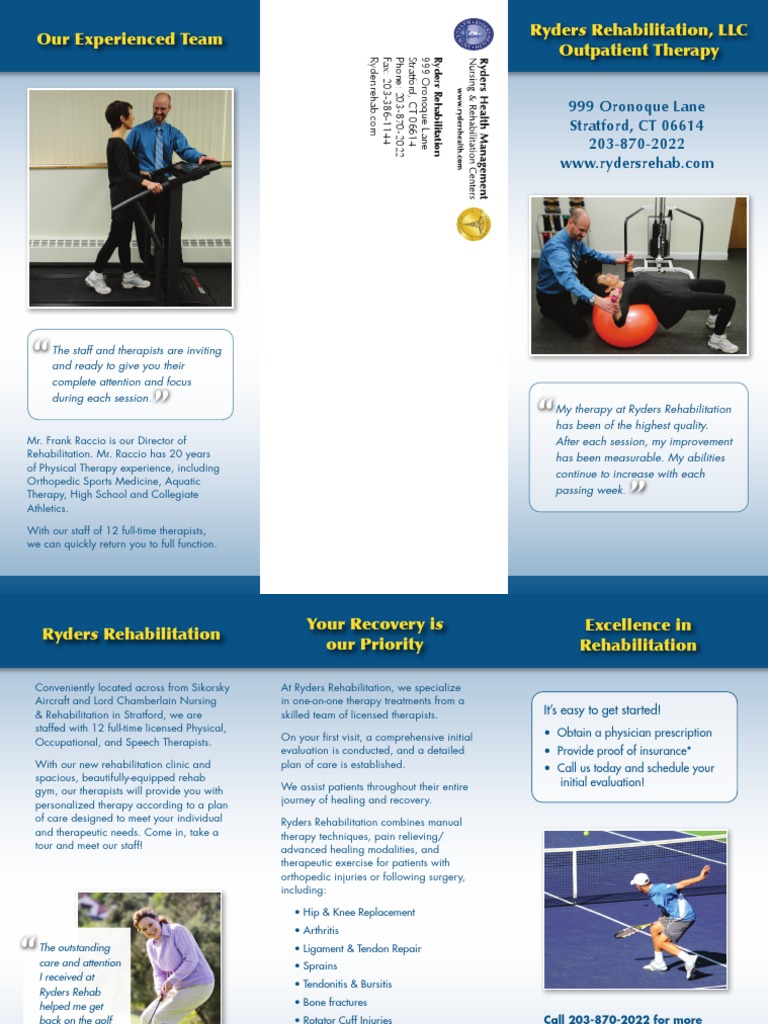 5.30.14-Final Ryders Rehab Brochure-Outpatient-V2 | Physical Therapy ...
