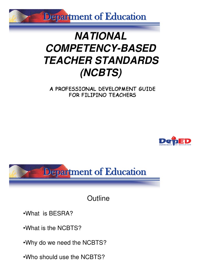 National Competency Based Teachers Standard | PDF | Educational Assessment | Teachers