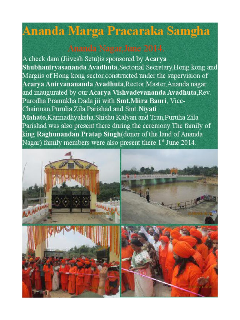 Ananda Nagar News June 2014 | PDF | Advaita | Spirituality