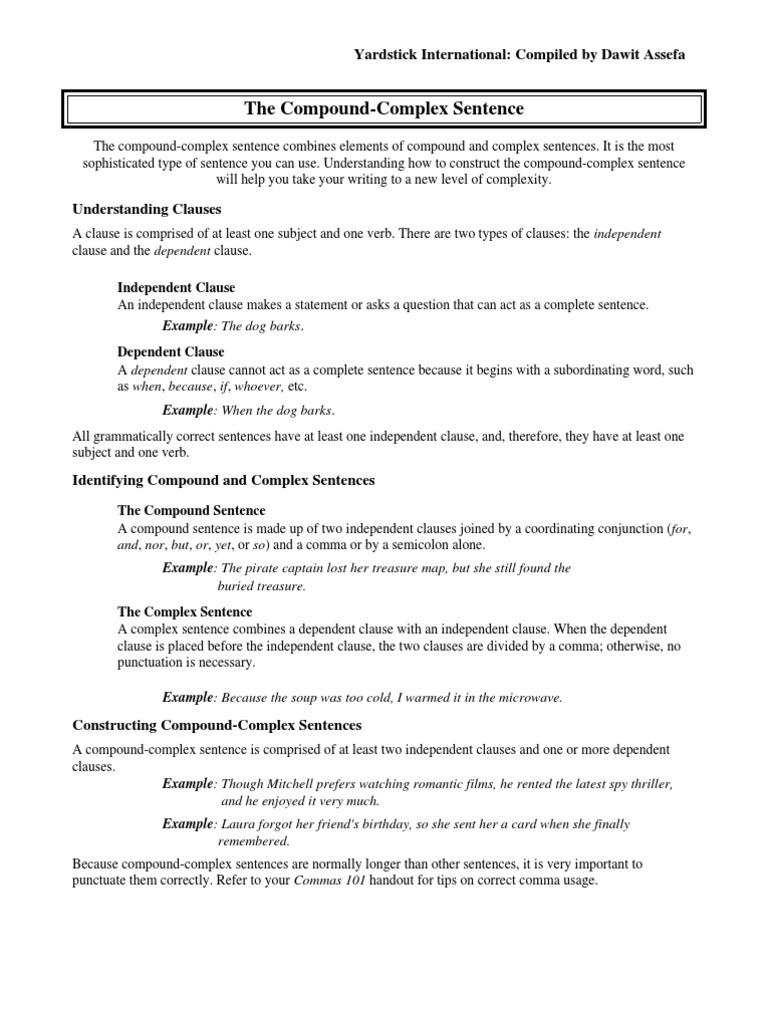 Compound Complex | PDF | Business