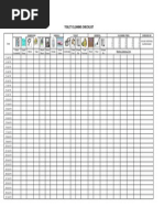 Taski Chemicals Chart. | PDF | Bathroom | Hygiene