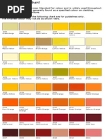 Suggested Colors For Geologic Maps | PDF | Geology | Earth Sciences