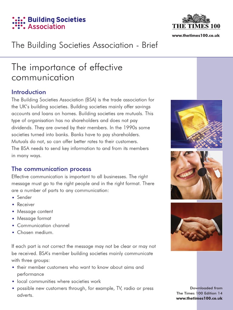 Bsa 14 Brief | PDF | Media (Communication) | Communication