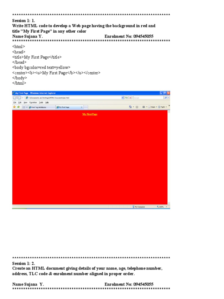 Session 1 1 Write Html Code To Develop A Pdf Html Element Java Script