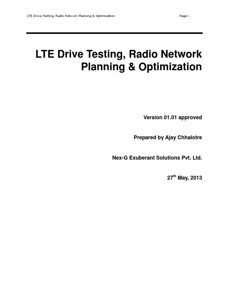 LTE - Design Planning Optimization | PDF | Antenna (Radio) | Bandwidth ...