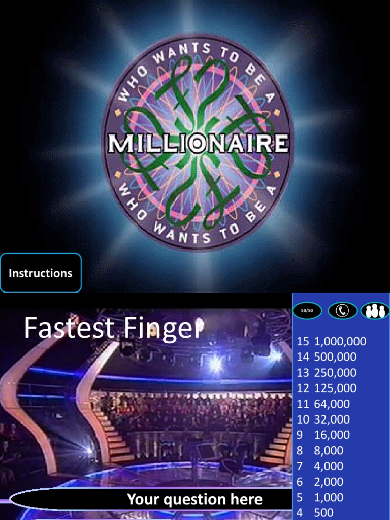Who Wants To Be A Millionaire ESL Version | PDF | Leisure