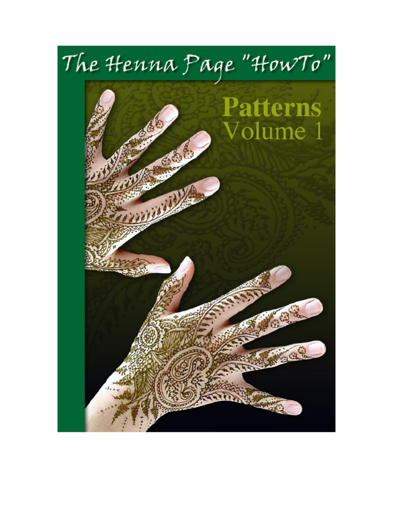 The Henna Page "How-To" Patterns Vol. 1 | PDF | Business