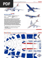 B737-200 Delta Papercraft | PDF