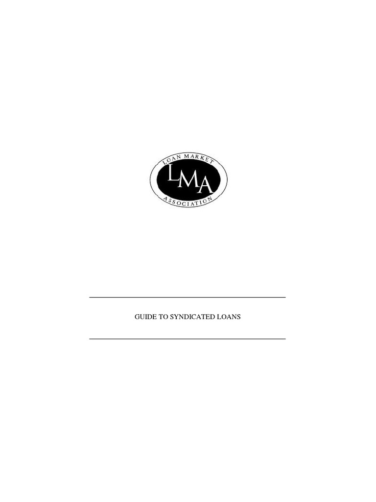 Syndicated Loans: A Comprehensive Guide | PDF | Assignment (Law ...