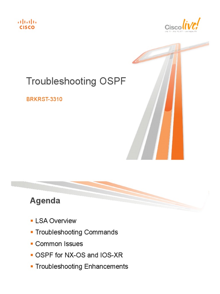 OSPF Troubleshooting | PDF | Ip Address | Networking Standards