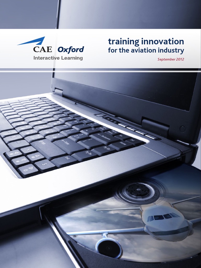 CAE Oxford Interactive Learning Training Innovation For The Aviation ...
