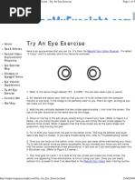 Bates Method Eye Exercises Guide | PDF