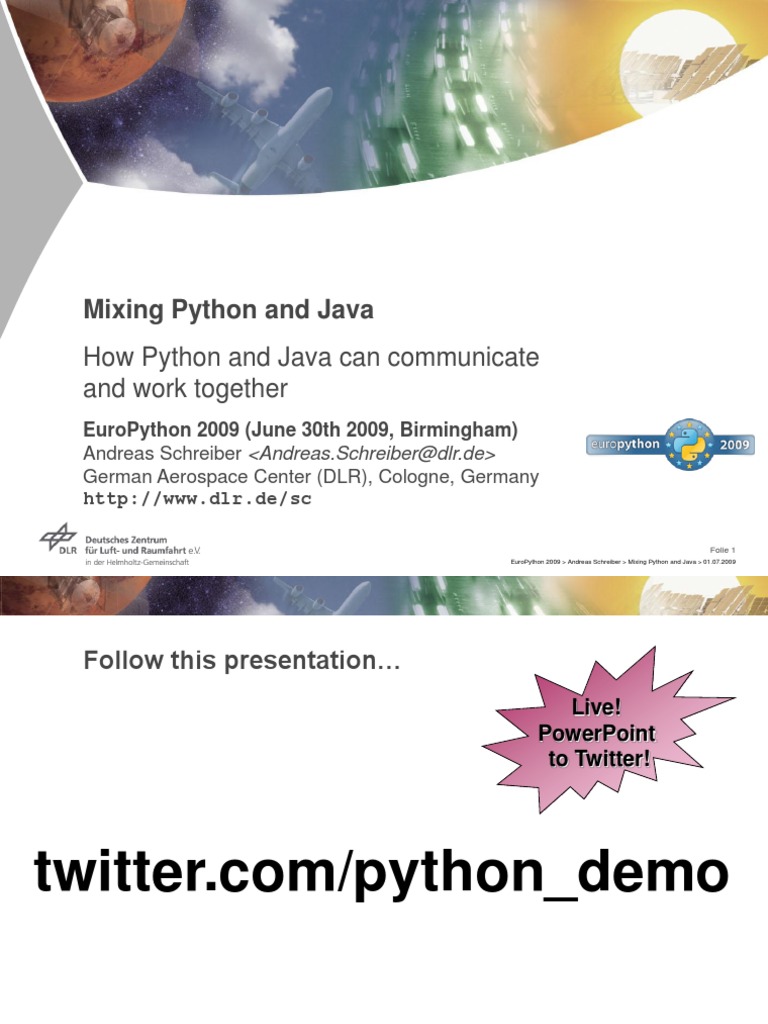 How Python And Java Can Communicate And Work Together Pdf Common Object Request Broker 8928
