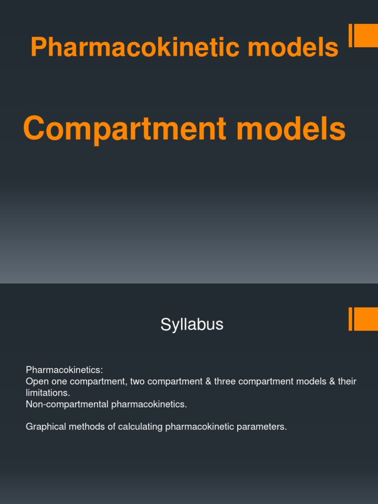 Pharmacokinetic Models | PDF | Pharmacokinetics | Medicine