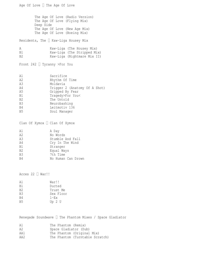 Vinilos Remember-Ruta Del Bakalao Valencia | PDF | Remix | Entertainment (General)