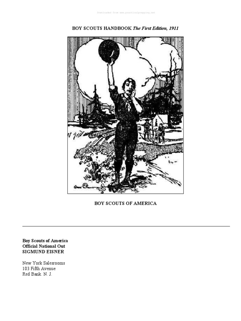 1911 Boy Scout Handbook | PDF | Nature