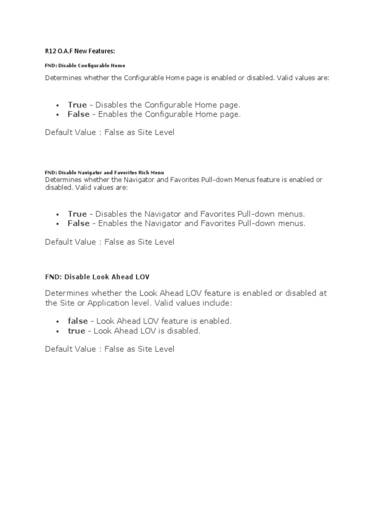 R12 Oaf New Features Pdf Application Programming Interface Software Engineering