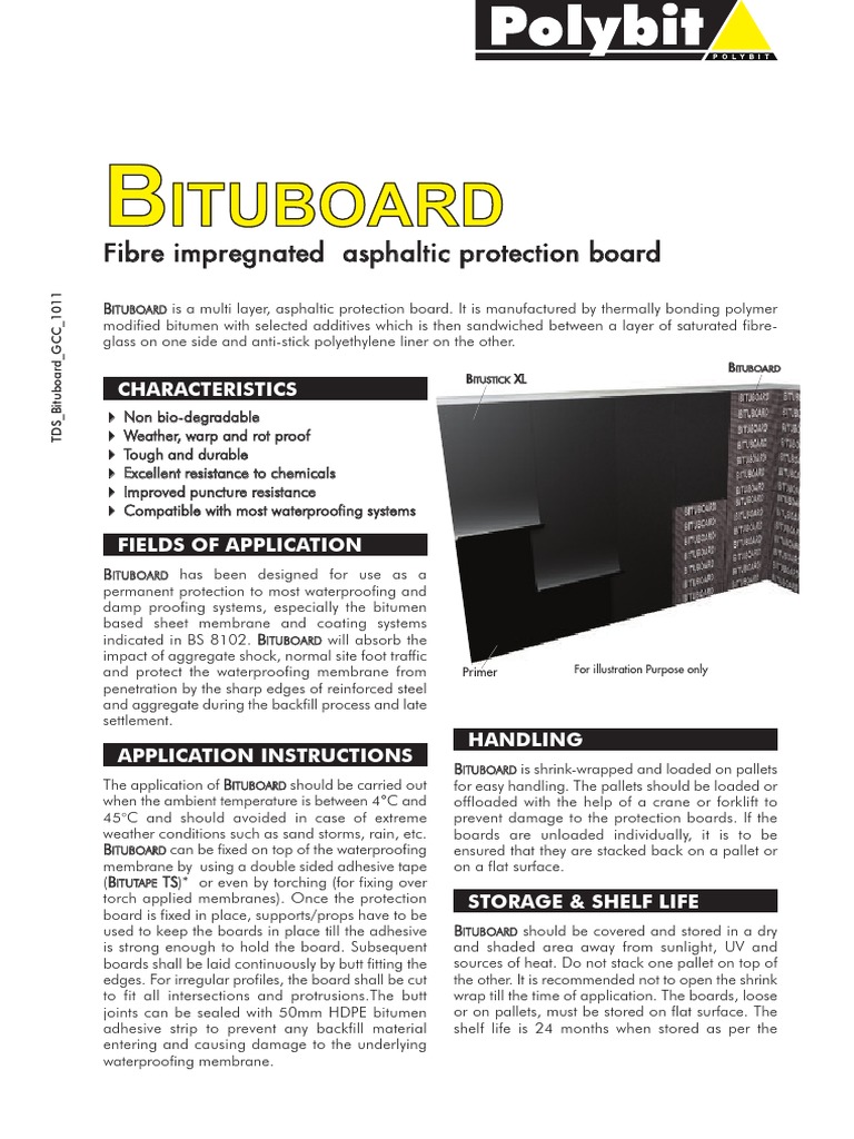BITUBOARD | Asphalt | Adhesive
