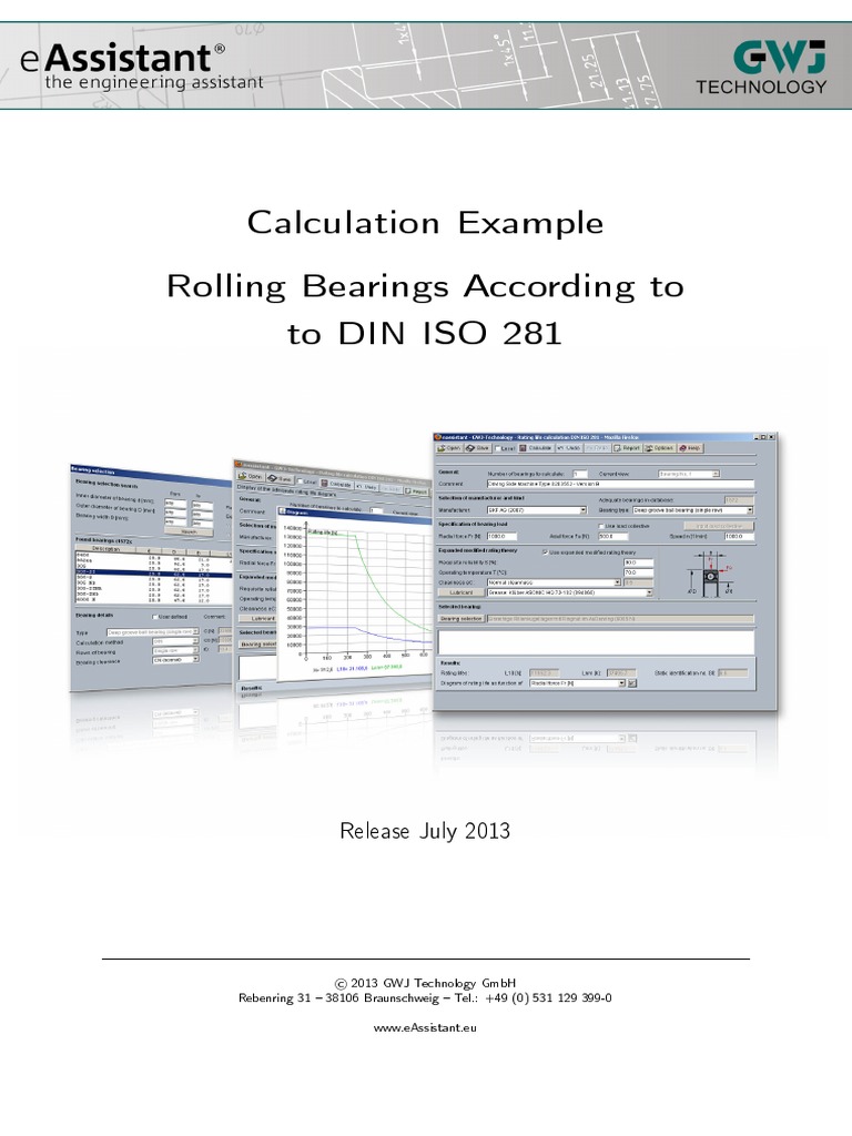 ISO 281 Waelzlager en | PDF | Bearing (Mechanical) | Button (Computing)