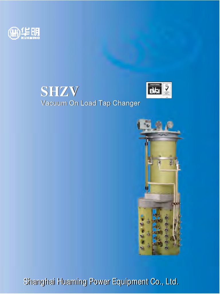 O SHZV Vacuum OLTC Leaflet-Oct.2009 | PDF | Switch | Manufactured Goods