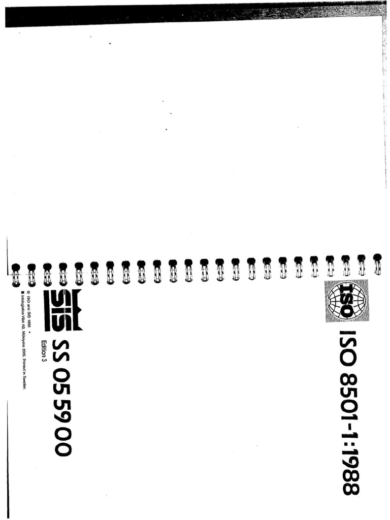 ISO 8501-1 Surface Treatment