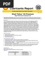 Shell Vitrea Oils: Industrial Bearing and Circulating Oil | PDF | Viscosity | Bearing (Mechanical)