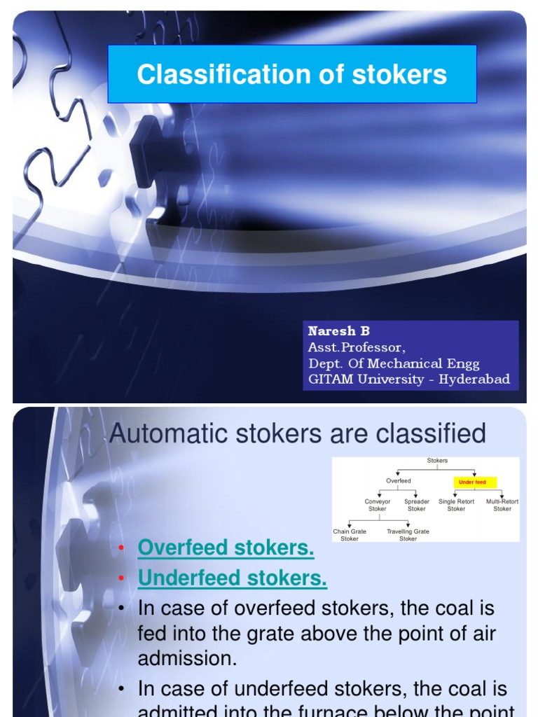 Classification of Stoker Firing | Download Free PDF | Combustion | Coke ...