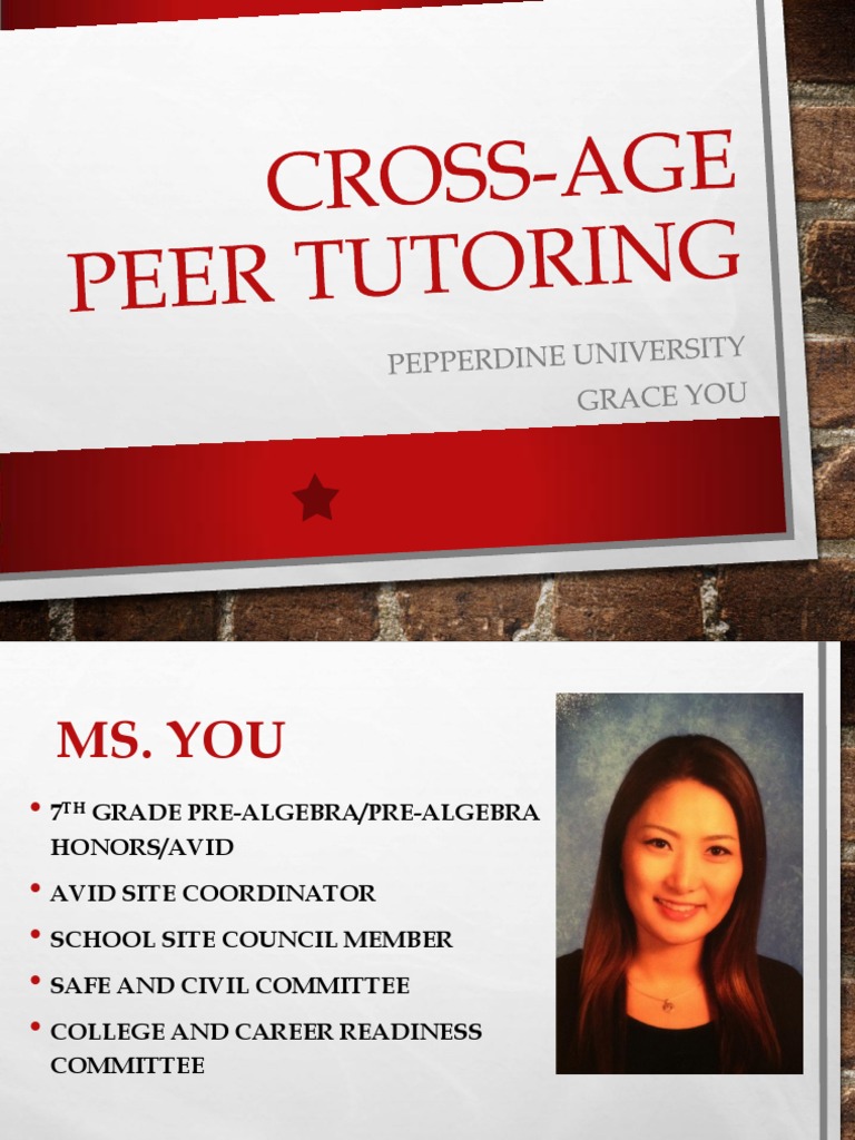 Cross-Age Peer Tutoring Impact Report | PDF | Bullying | Tutor