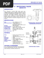 Fisher Vee-Ball Control Valves Overview | PDF | Valve | Mechanical ...