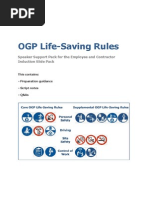 Shell Life-Saving Rules Engagement Guide | PDF | Government | Business