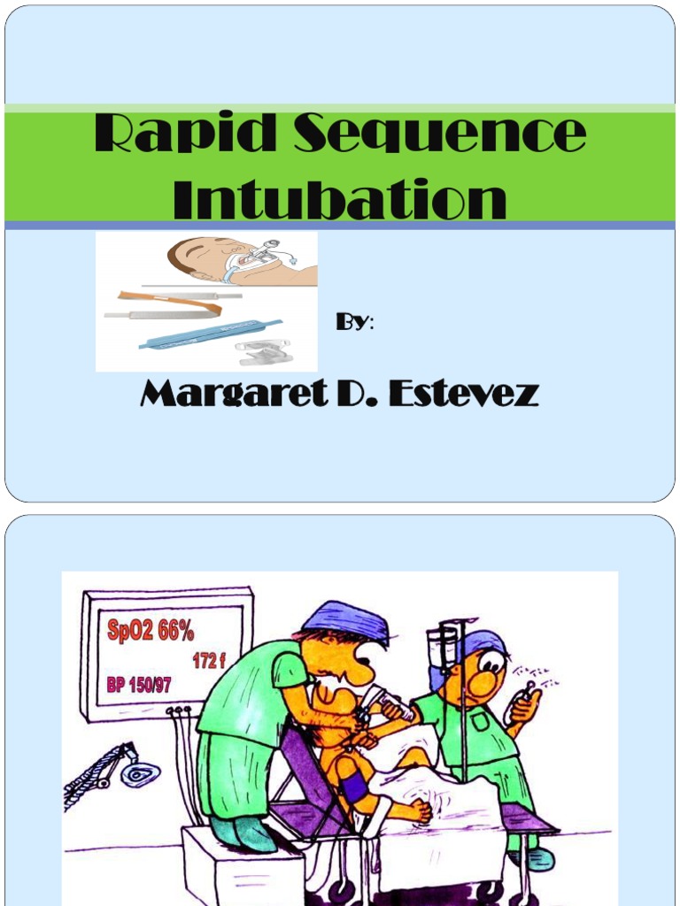 Rapid Sequence Intubation Guidelines | PDF | Medical Specialties ...