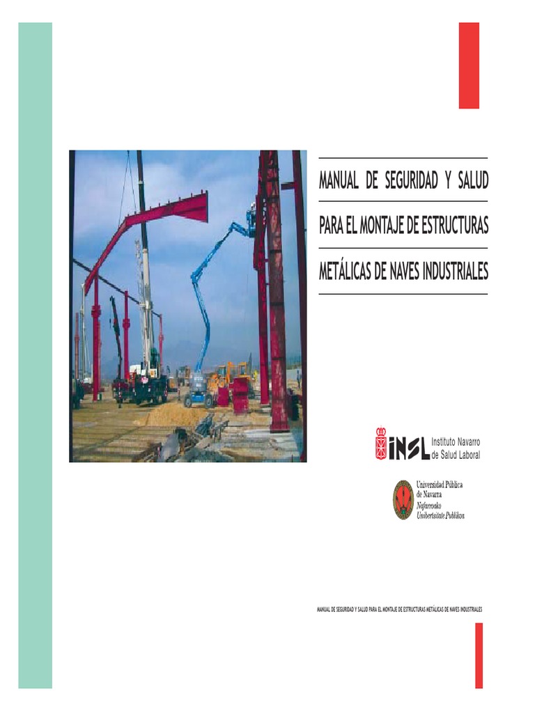 Manual de Procedimientos para La Seguridad en Los Montajes de Estructuras Metalicas PDF | PDF