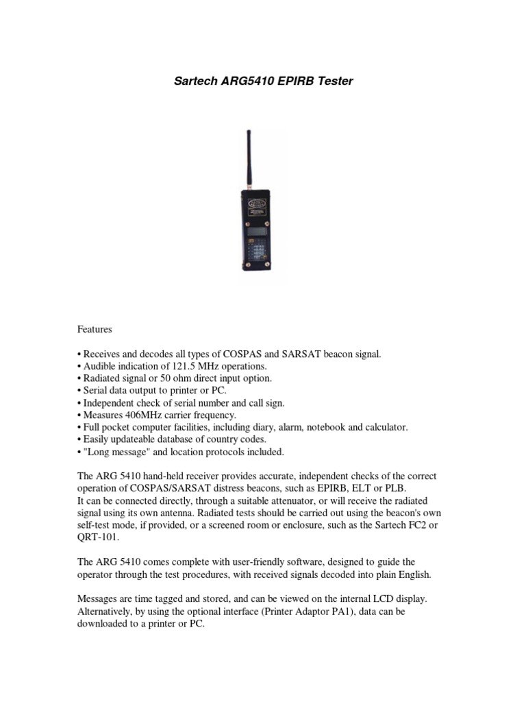 Sartech ARG5410 | PDF | Electrical Engineering | Electronics