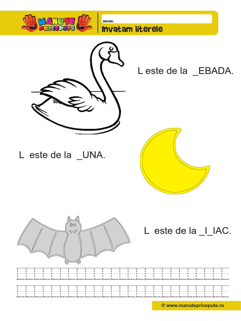 L Litere de Tipar | PDF