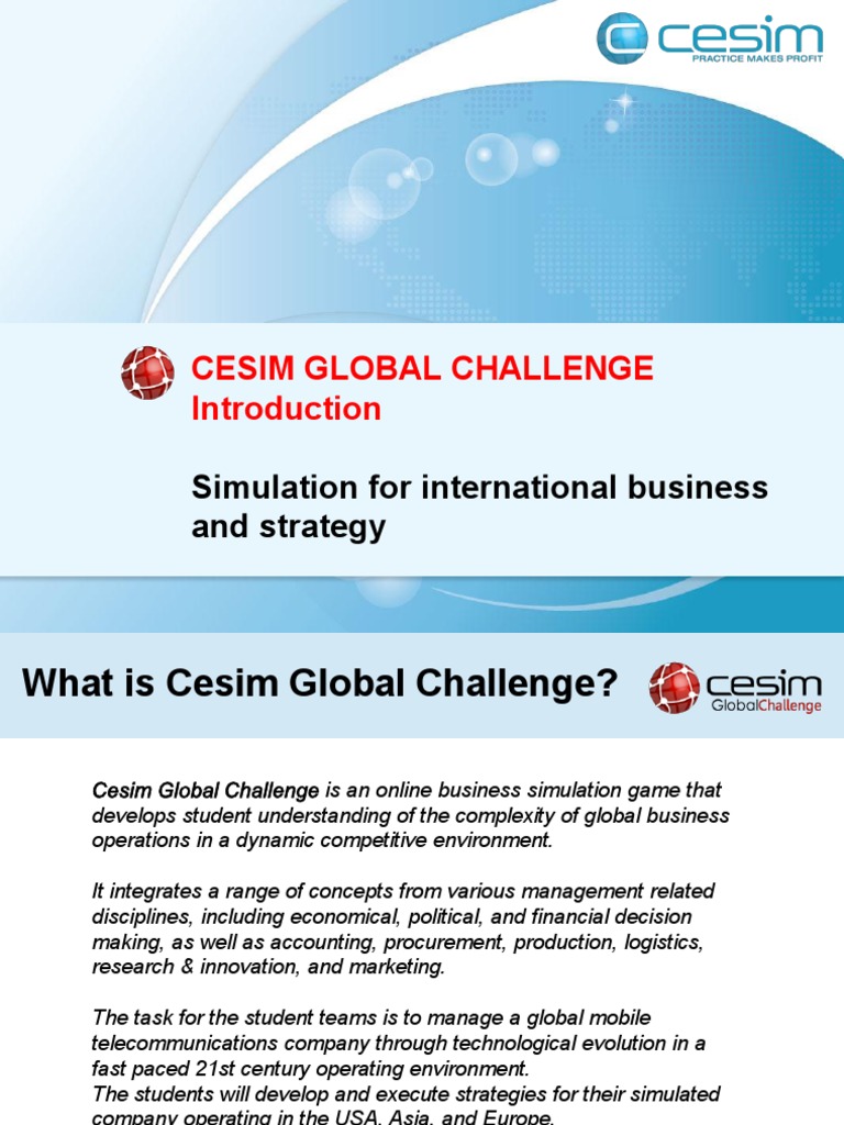 Global Challenge Introduction | PDF | Leverage (Finance) | Share Repurchase