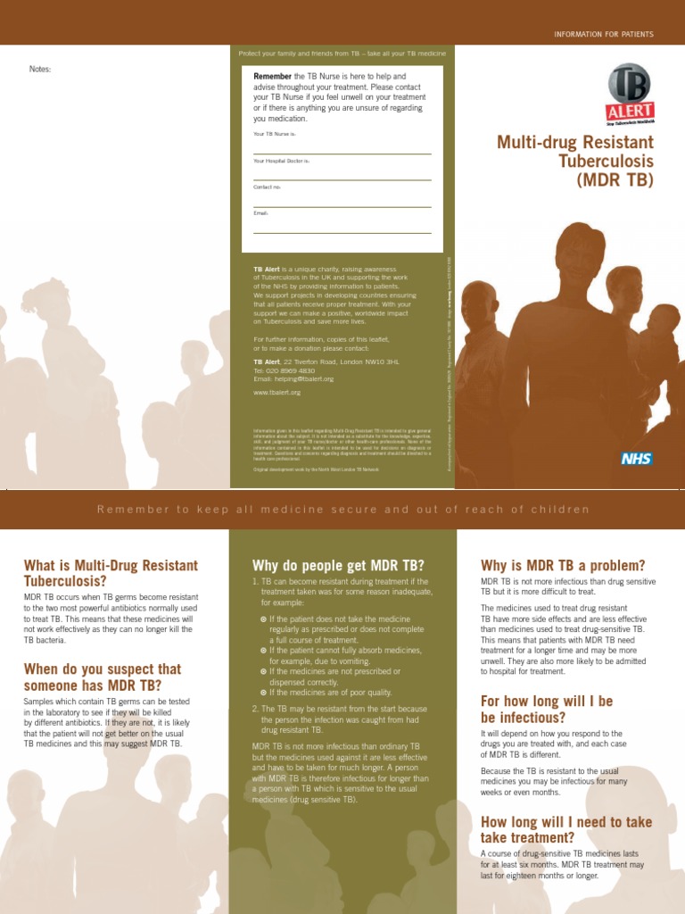Multi-Drug Resistant Tuberculosis (MDR TB) | PDF | Tuberculosis | Infection