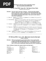Catholic Bible Cheat Sheet | PDF | Saint Peter | Justification (Theology)
