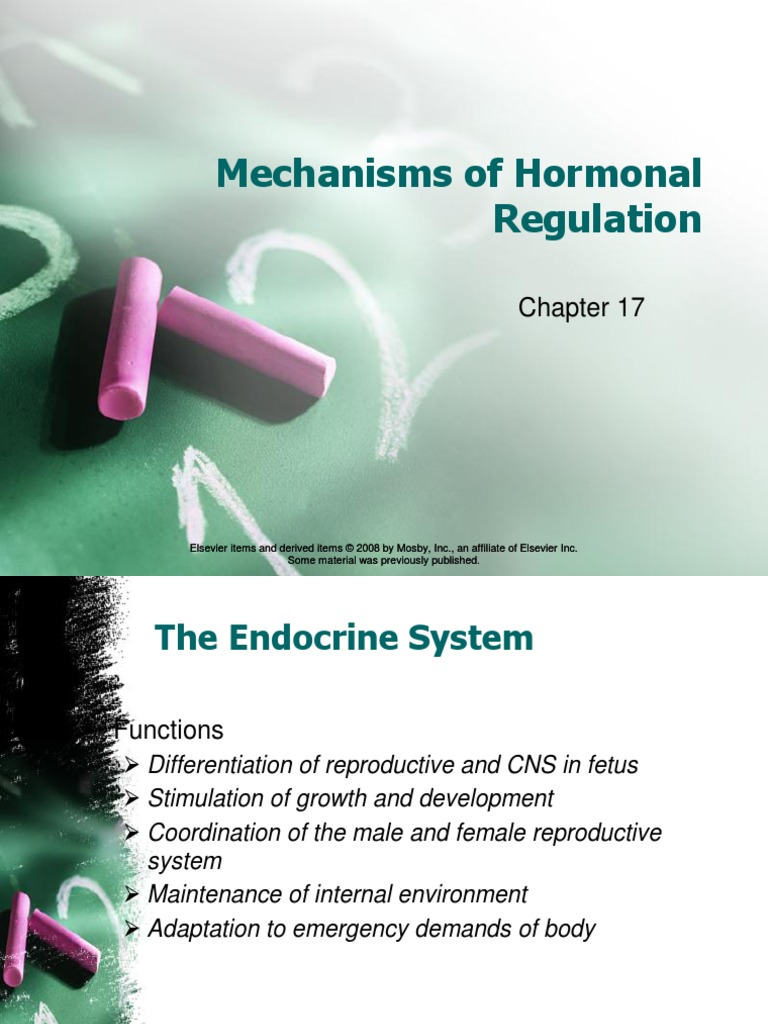Mechanisms of Hormonal Regulation | PDF | Hormone | Adrenal Gland