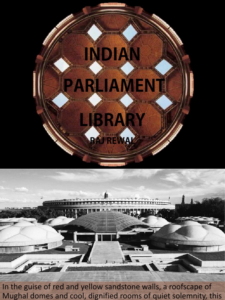 Parliament Library | PDF | Dome | Libraries