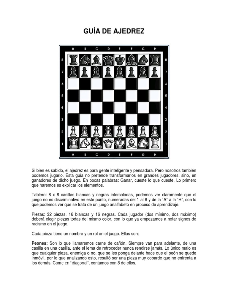 Guía de Ajedrez | Ajedrez | Aperturas de ajedrez