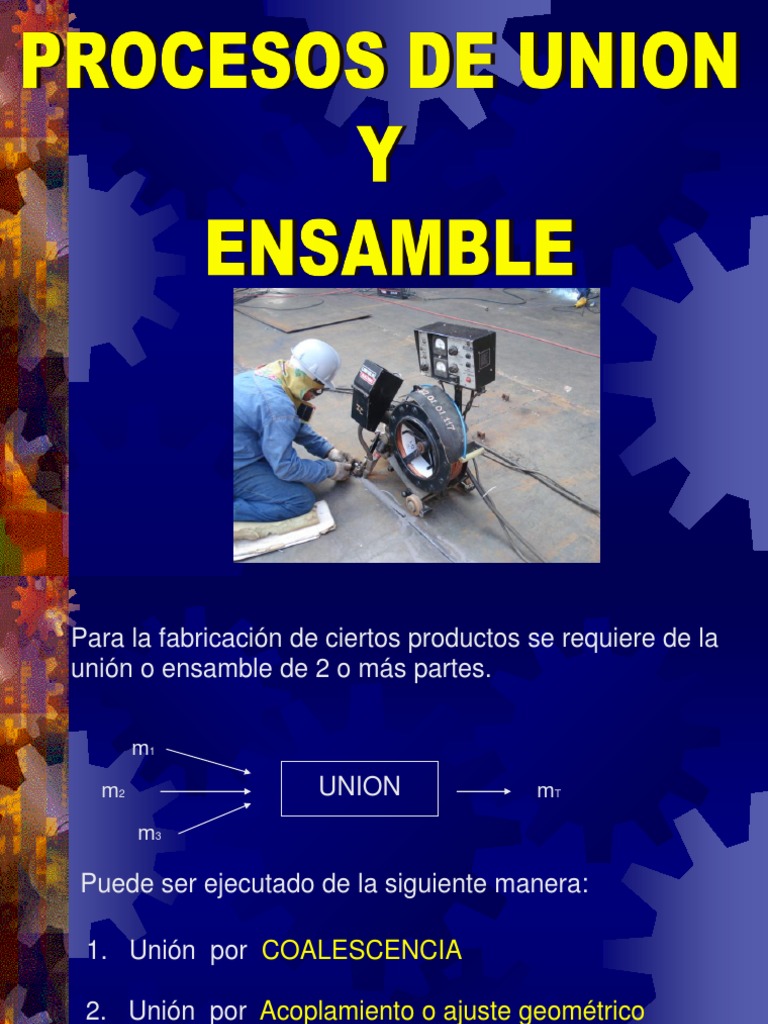 Procesos de Union y Ensamble | PDF | Soldadura | Construcción