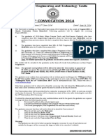 9 Convocation - 2019: Rajasthan Technical University, Kota | PDF | Clothing | Business
