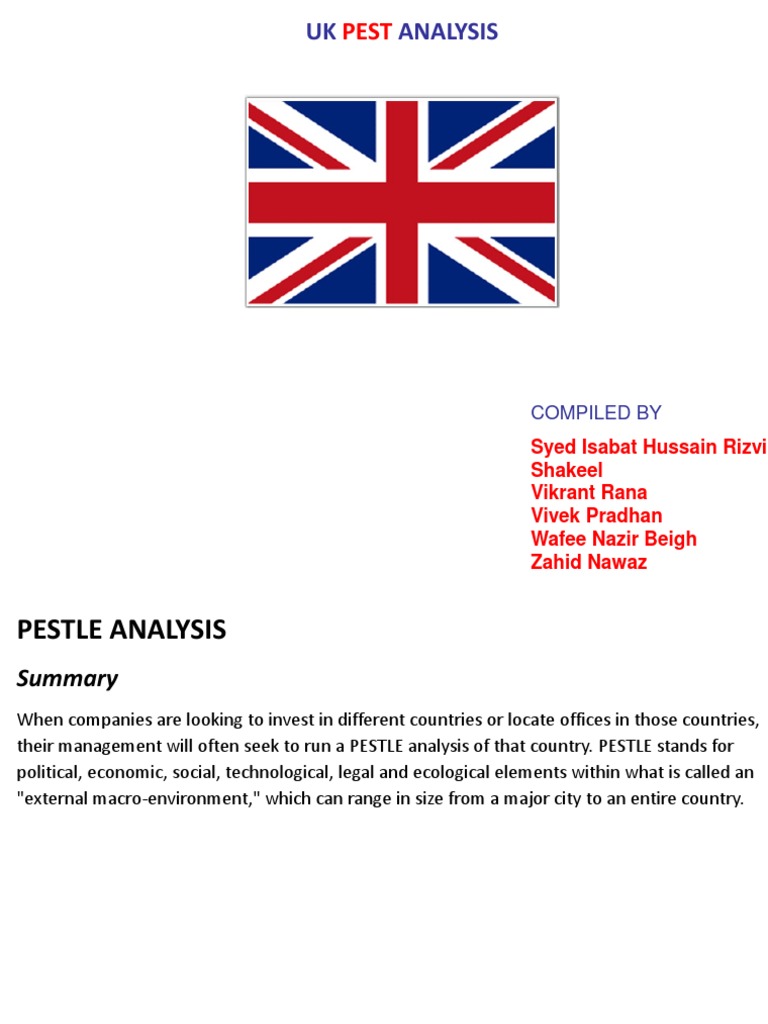 Uk Pestle | PDF | United Kingdom | European Union