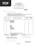 Canvass Form Template for Procurement | PDF
