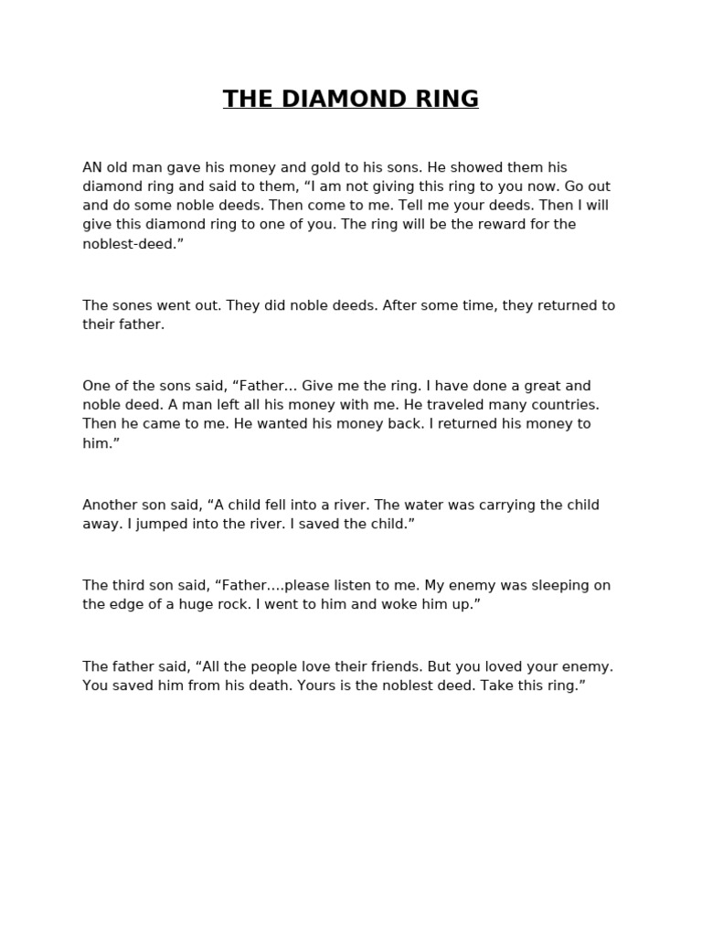 The Noblest Deed of a Son | PDF