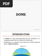 RCC Domes | PDF | Beam (Structure) | Dome