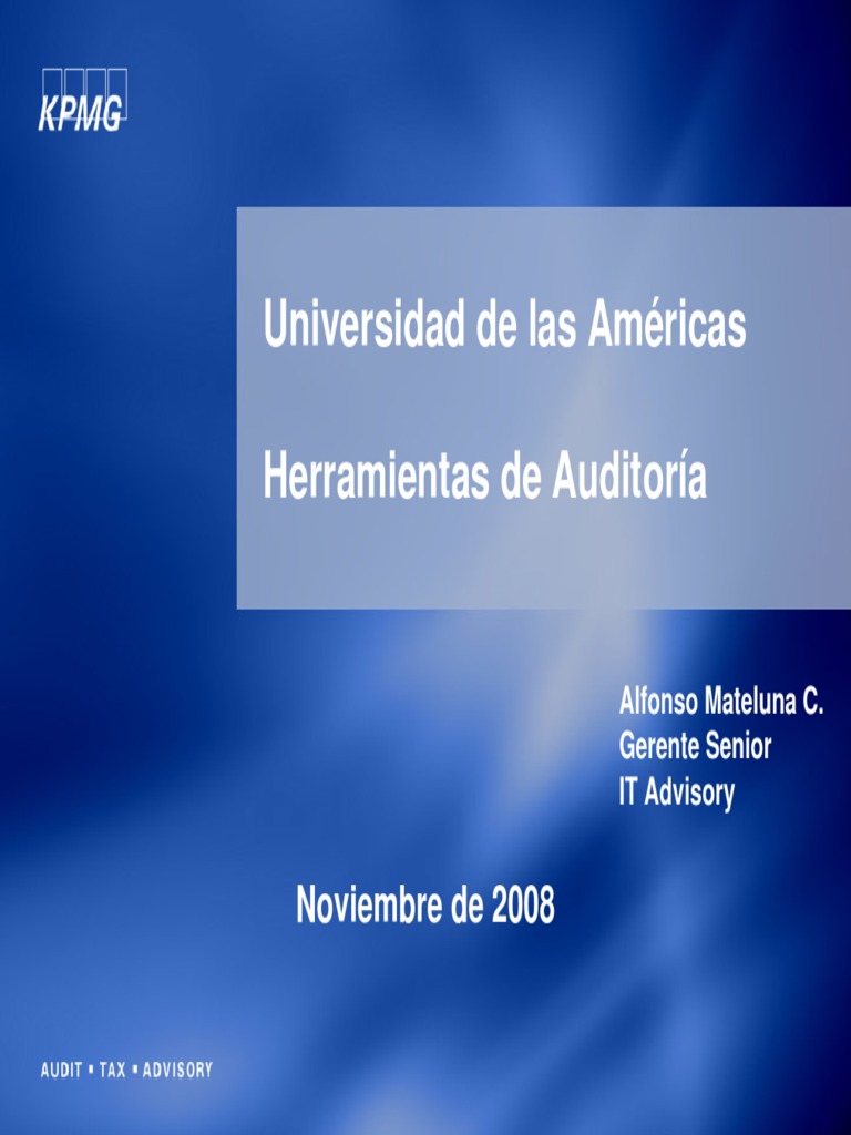 Herramientas de Auditoria | PDF | Cobit | Itil