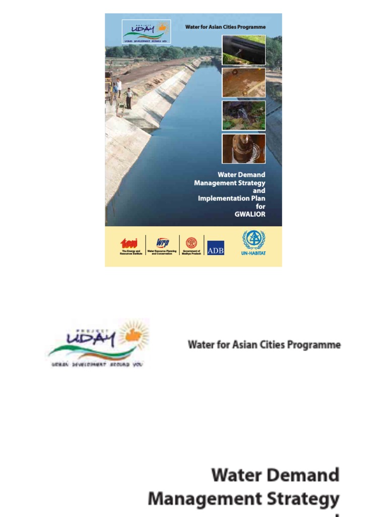 Water Demand Management Strategy and Implementation Plan for Gwalior ...